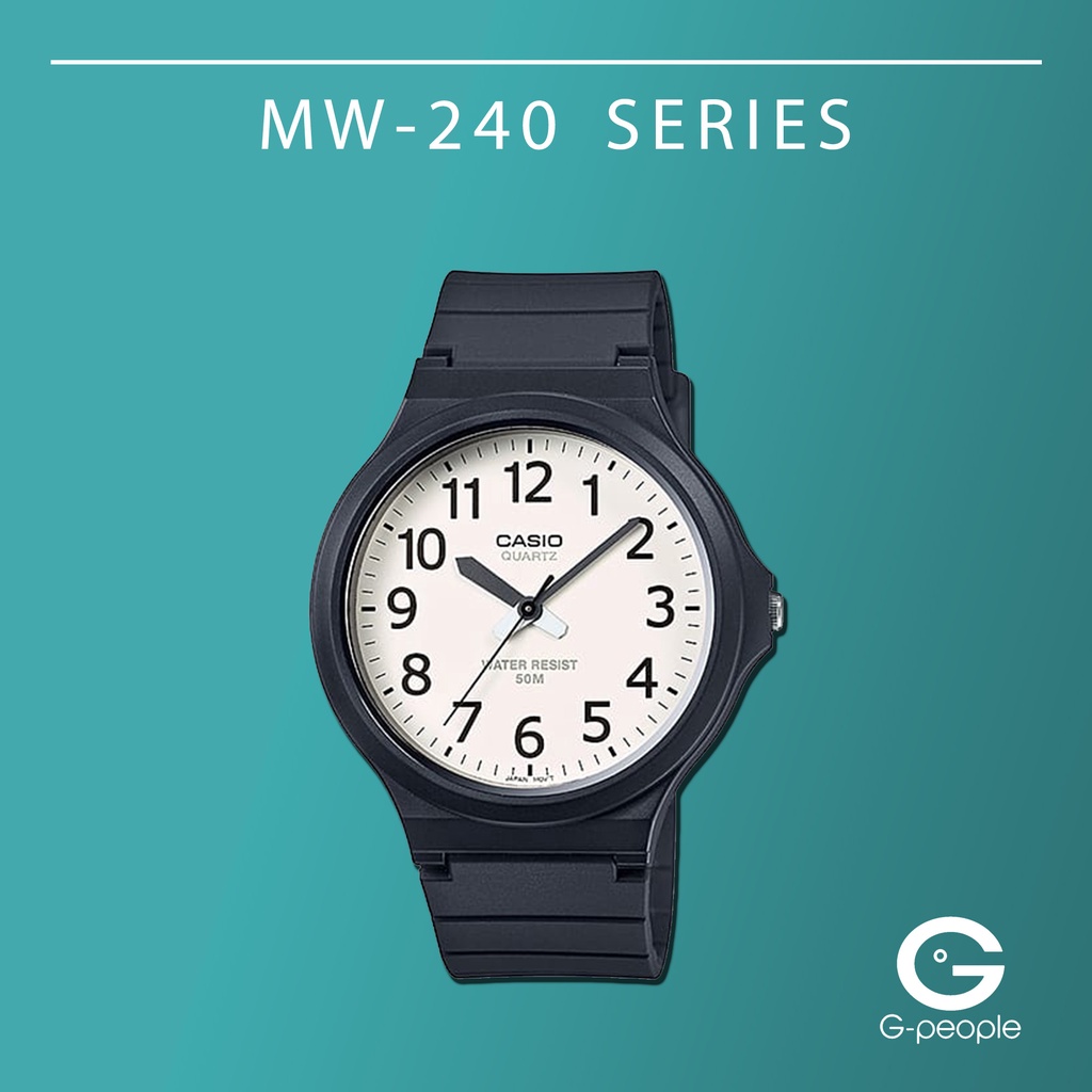 CASIO MW-240-7BV / MW-240-7B / MW-240 ANALOG WATCH 100% ORIGINAL | Shopee Malaysia