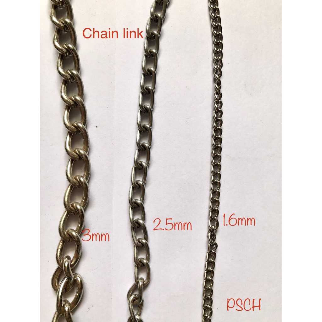 CHAIN LINK LOOSE 1 METER | Shopee Malaysia