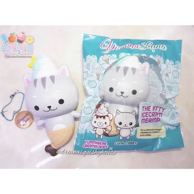 🇲🇾LICENSED SQUISHY~ 🔹YUMMIILUNA [Original by creamiicandy x luna tabby ...