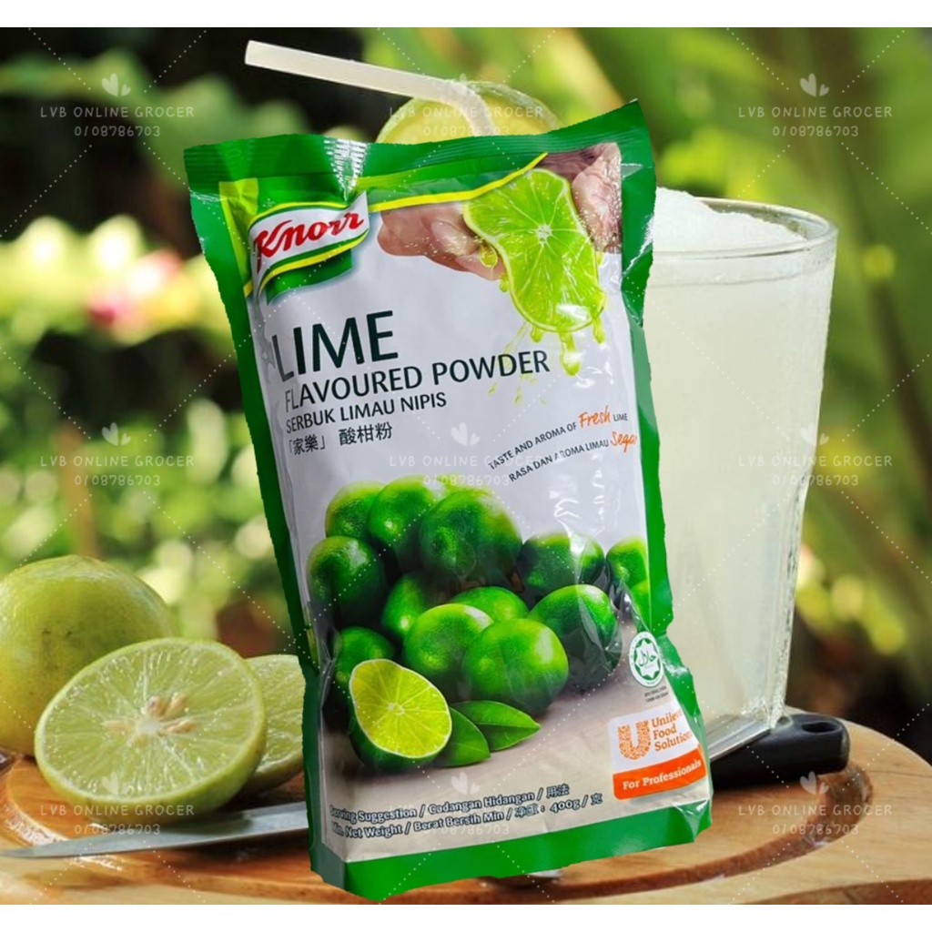 Knorr : Lime Flavoured Powder 400g (Ready Stock!) | Shopee Malaysia