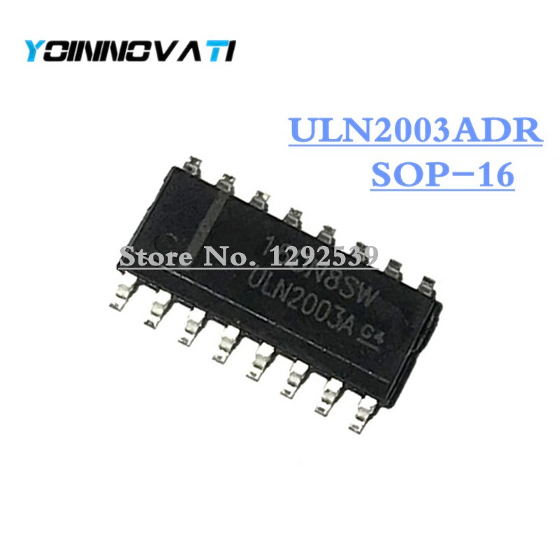 100 Pcs ULN2003ADR ULN2003A SOP16 SOP ULN2003 SMD Novo original | Shopee Malaysia