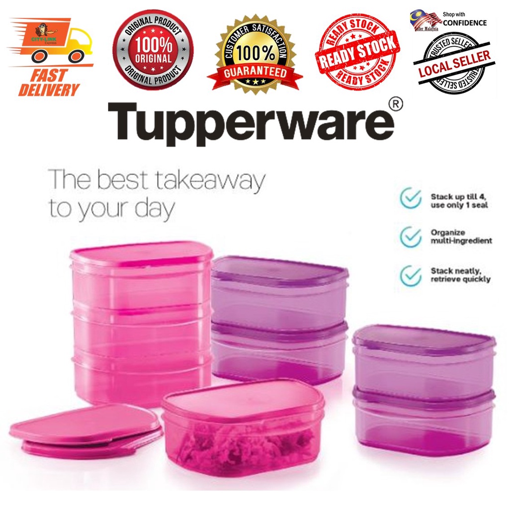 Tupperware Stack Em All (4 pc) 650ml (1115 4190 C4 / 1115 4191 L9 ...