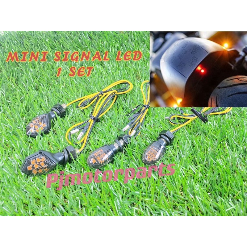 Lampu Signal LED Mini Signal Light Size Mini Signal Accessories (2 Biji ...