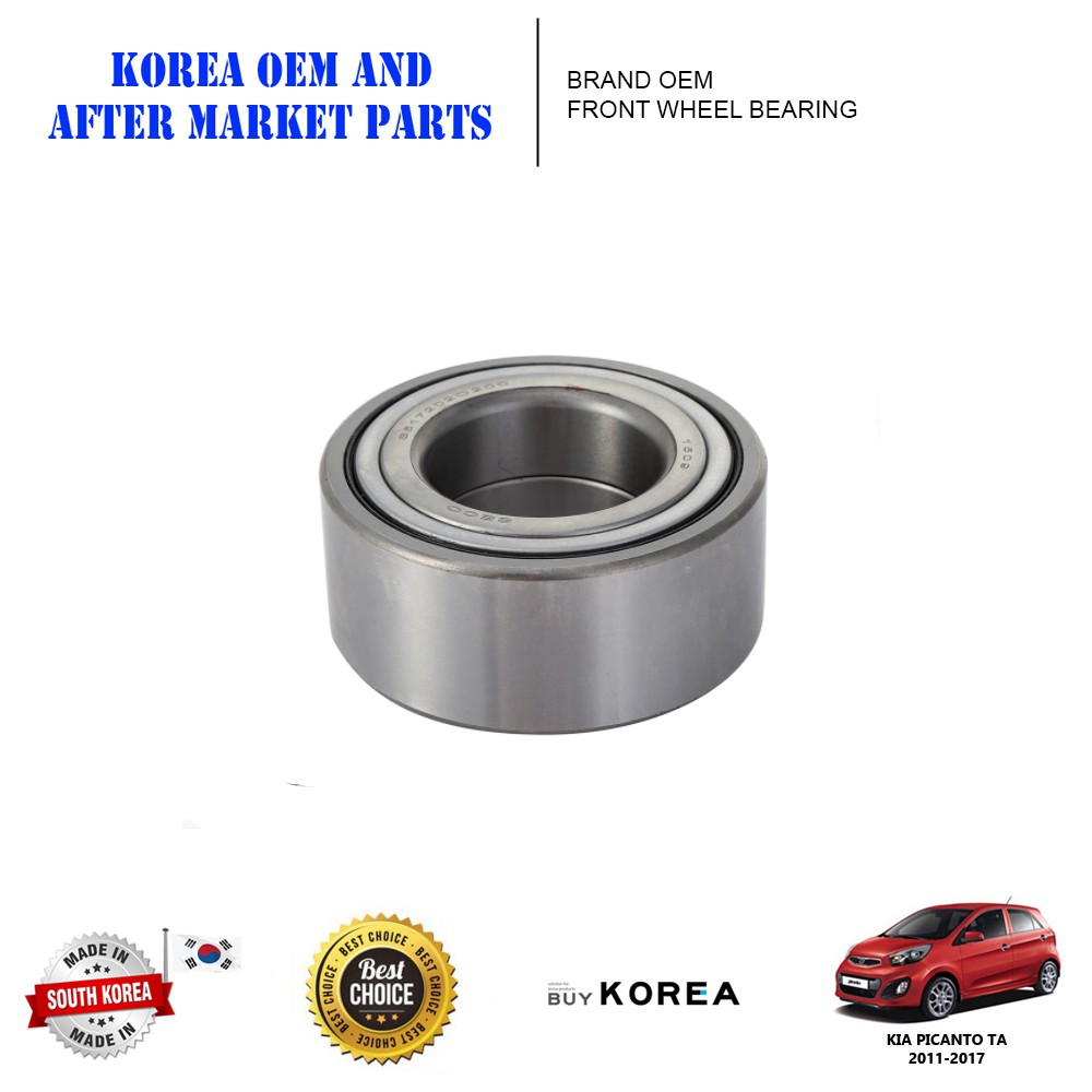 Kia Picanto TA 2012 Oem Front Wheel Bearing (51720-1Y000) | Shopee Malaysia