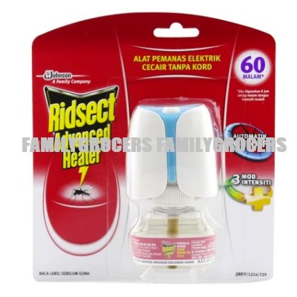 Ridsect Mosquito Liquid Heater 30Days/ 60Days / Ridsect Liquid Refill 2 ...