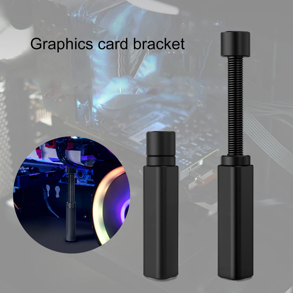 PSTNORMALL Retractable Aluminum Alloy Graphics Card Bracket with ...