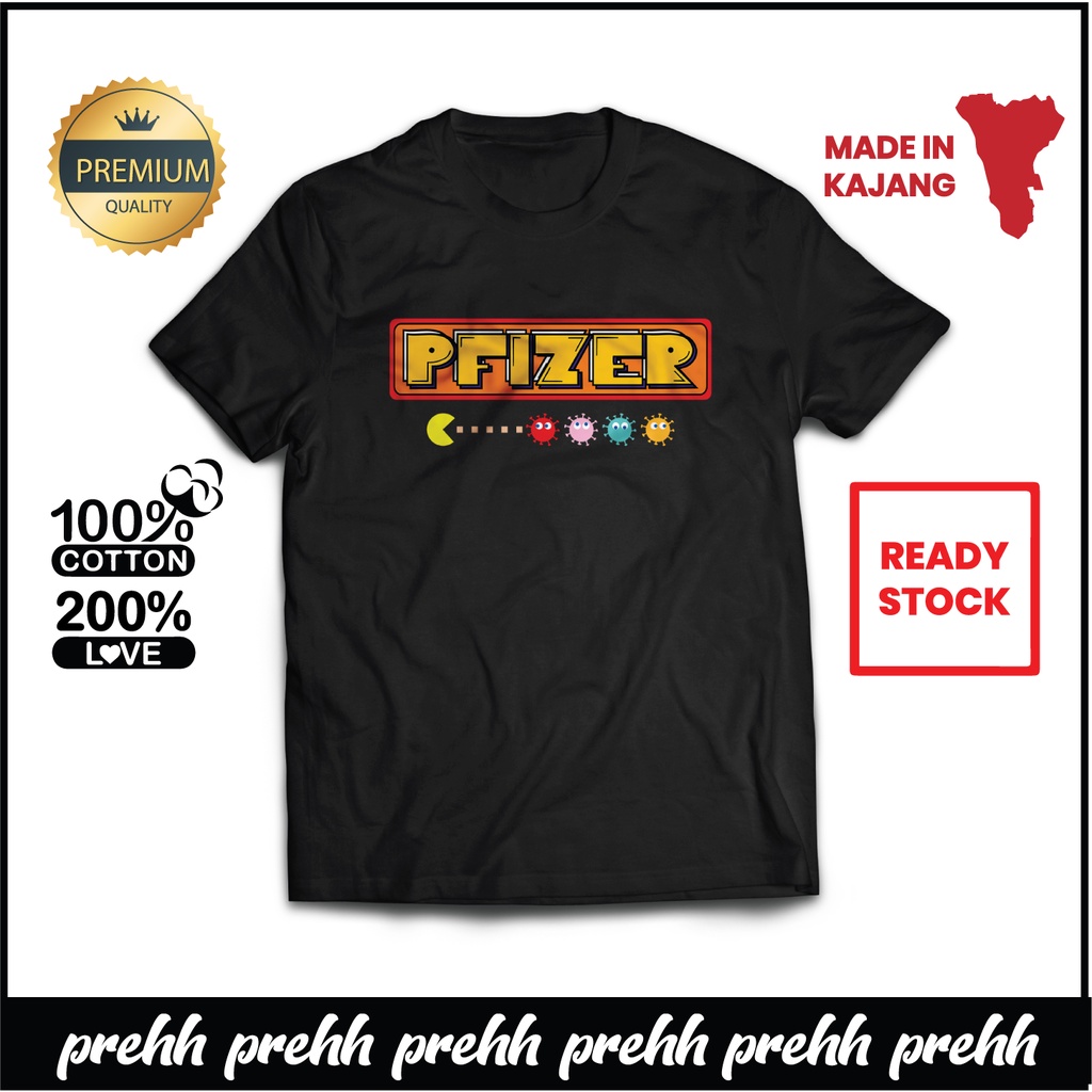 BAJU / TSHIRT VAKSIN COVID - PFIZER, SINOVAC, ASTRA ( 80'S STYLE ...