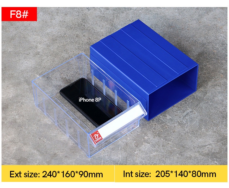 F9 325*207*125MM | Garage Organizer Screw Parts Classification Box ...