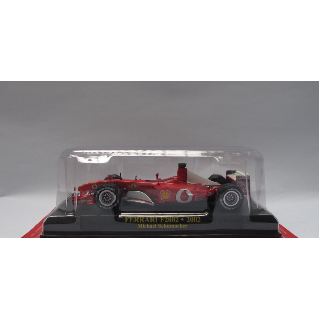 Hachette FERRARI F2002 Michael Schumacher model car 1:43 scale | Shopee ...