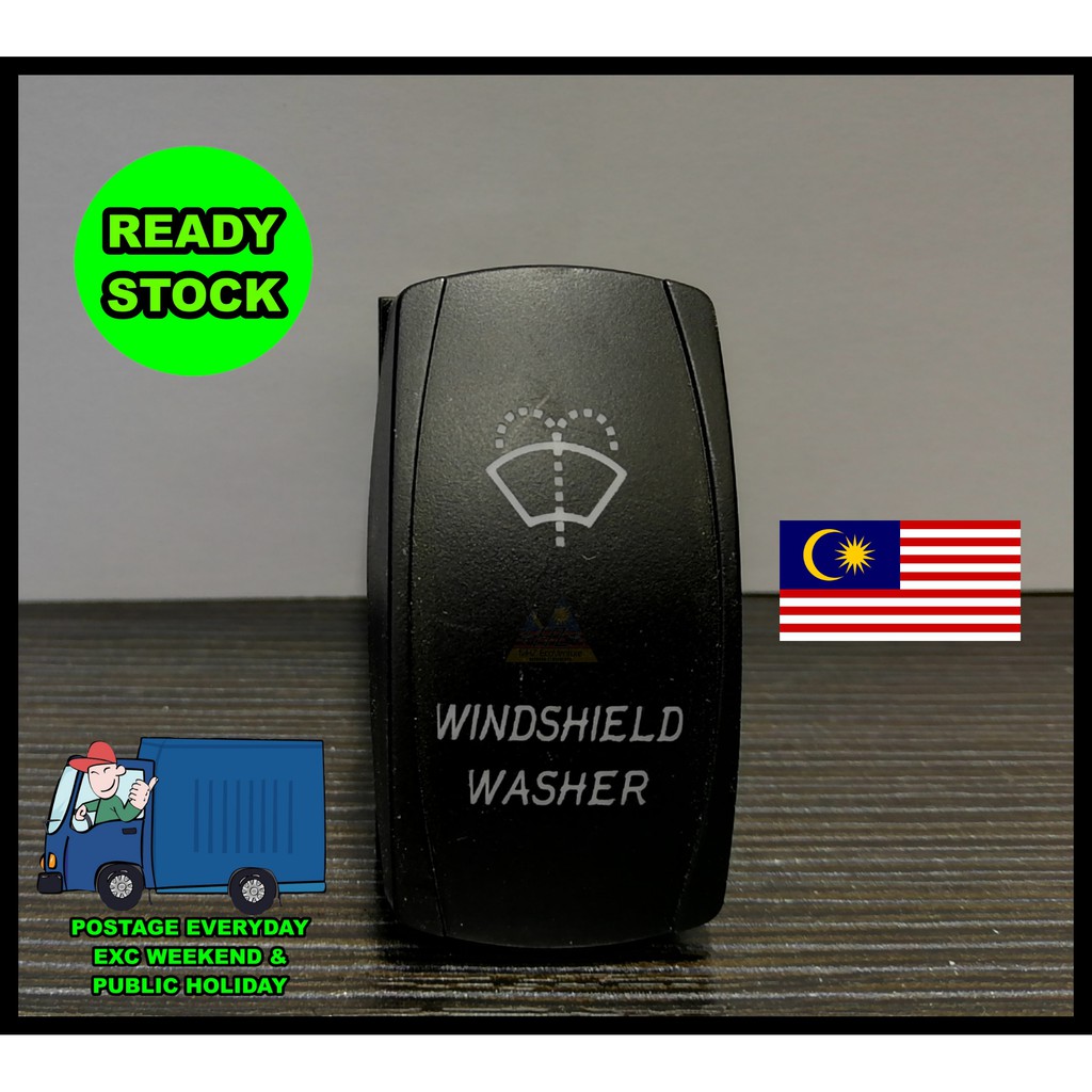 MHZ ECOVENTURE WINDSHIELD WASHER ROCKER SWITCH | Shopee Malaysia
