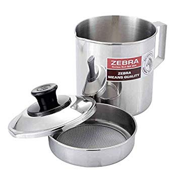 泰国斑马牌 Zebra Thailand Filter Pot with Spout / Oil Pot 12cm (1L) 151101 ...