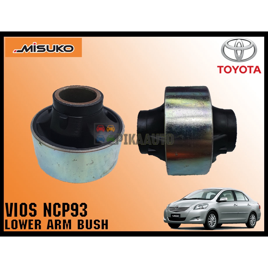 TOYOTA VIOS NCP93 LOWER ARM BUSH BIG SIZE (MISUKO BRAND) 48655-0D050 ...