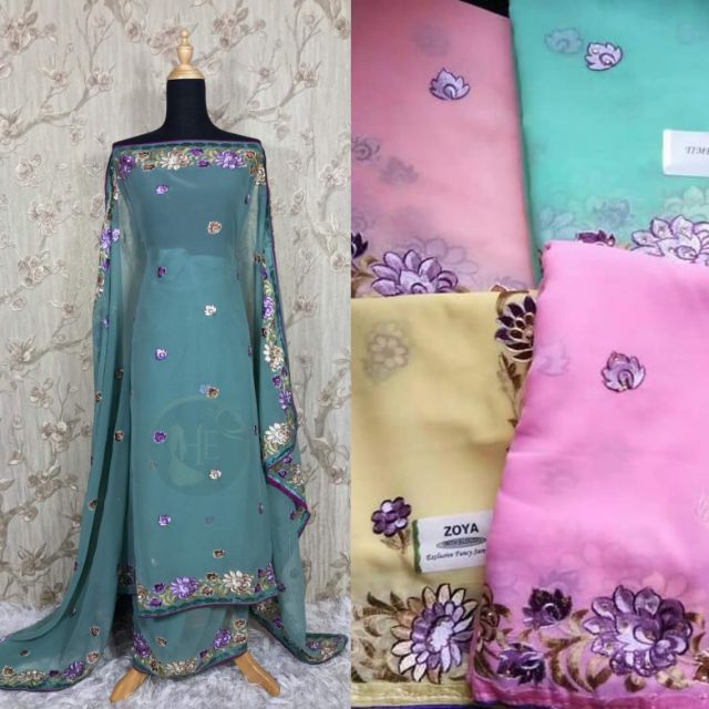 🔥🔥HOT KAIN SAREE ZOYA READY STOCK RM85🔥🔥 | Shopee Malaysia
