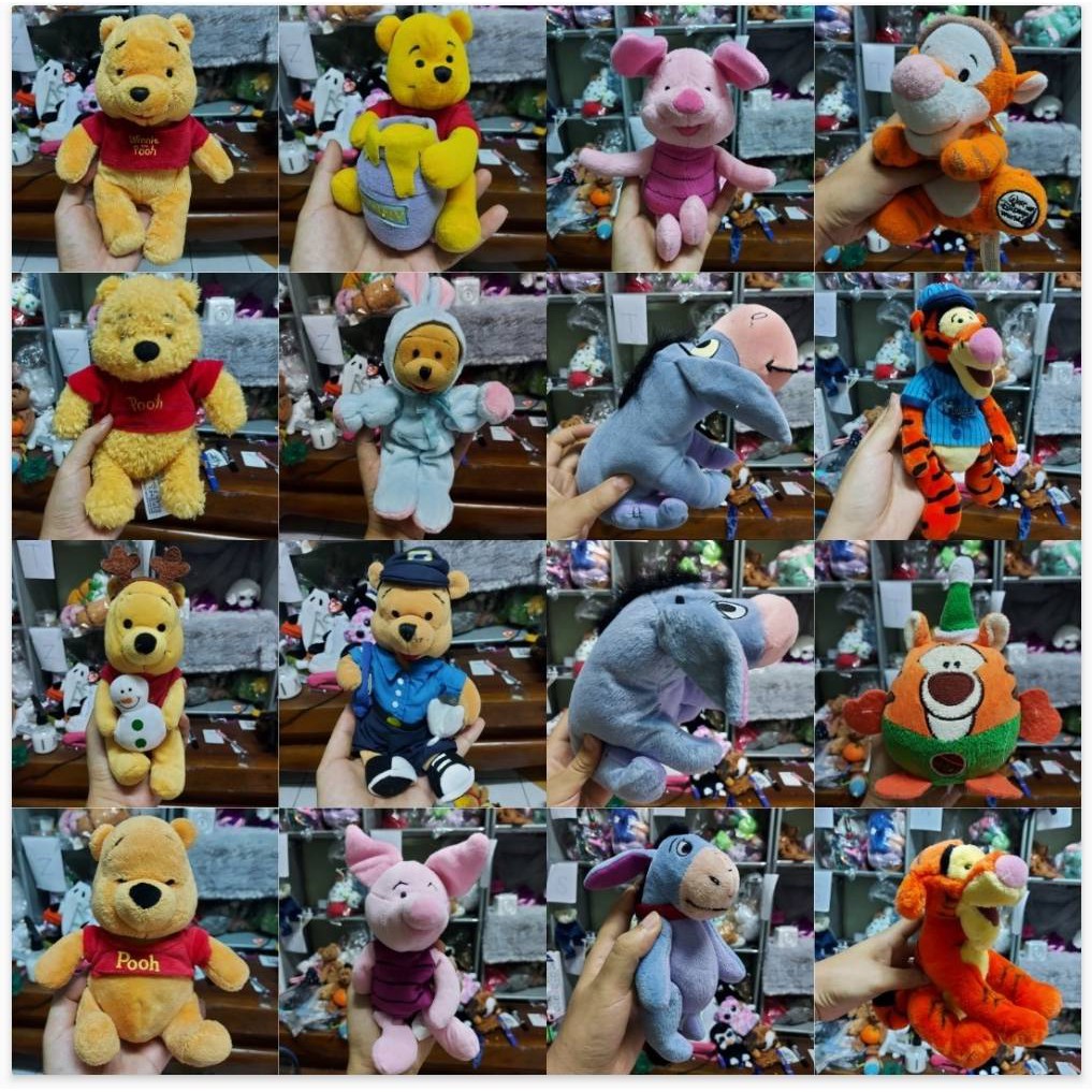 Winnie The Pooh Dolls Genuine Copyright 2nd Hand Assorted Beautiful ...
