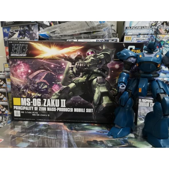 HG 1/144 MS-06 Zaku II (REVIVE) | Shopee Malaysia