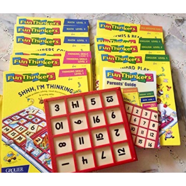 FUN THINKERS - GROLIER | Shopee Malaysia