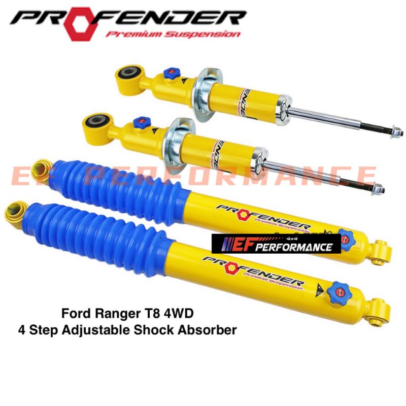 PROFENDER 4X4 ADJUSTABLE ABSORBER LIFT UP 2INCH STANDARD HILUX VIGO REVO RANGER T6 T7 T8 NAVARA ...