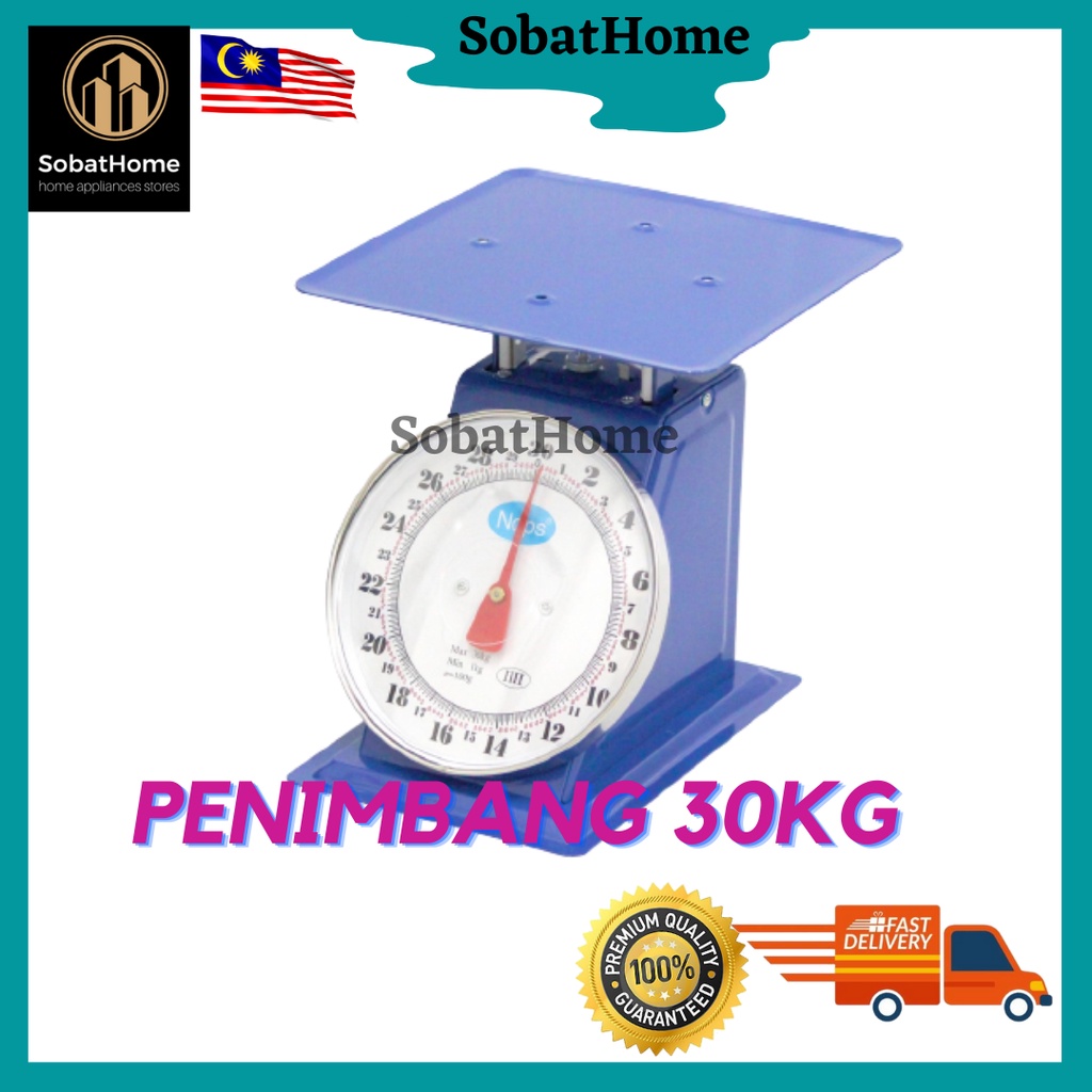 Penimbang barang 30kg Commercial Mechanical Weighing Scale/ Kitchen ...