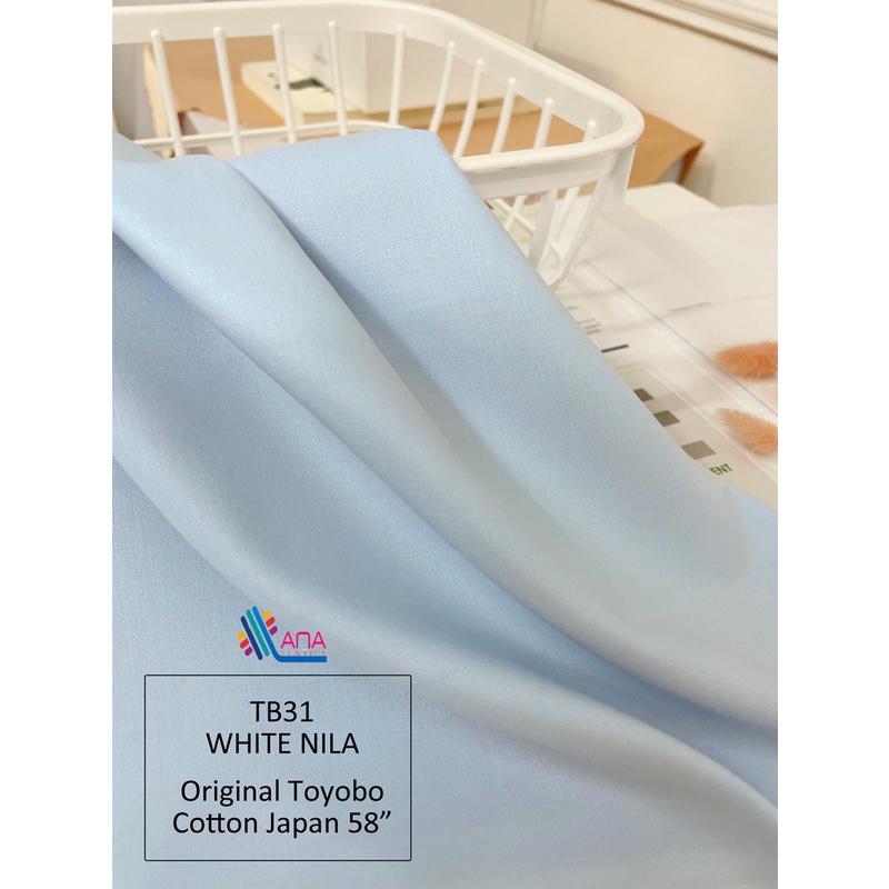 3.5m Original Toyobo Cotton Japan Kain Pasang Bidang 58 By Ana Textile | Shopee Malaysia