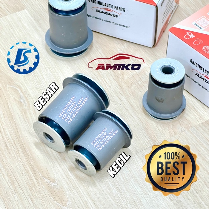 100% ORIGINAL AMIKO FRONT SILICONE LOWER ARM BUSH TOYOTA HILUX VIGO ...