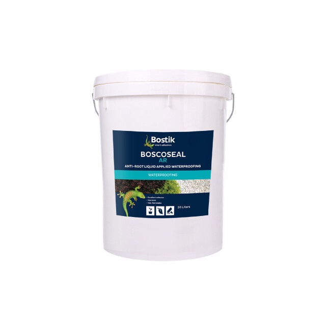 BOSTIK BOSCOSEAL AR (20KG PAIL) - ANTI-ROOT WATER-BORNE LIQUID APPLIED ...