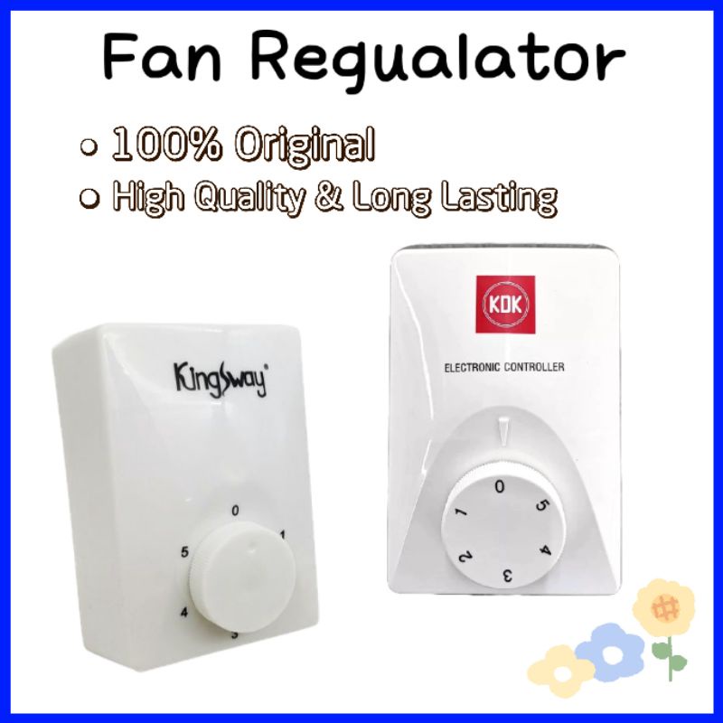100% Original KDK KINGSWAY Fan Regulator Controller | Shopee Malaysia