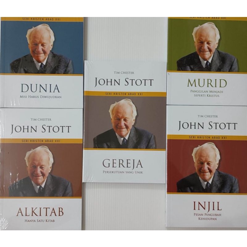 PAKEJ 5 BUKU SERI KRISTEN ABAD XXI (ALKITAB, INJIL, MURID, GEREJA dan ...