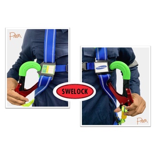 SWELOCK KOREA Super Lightweight Full Body Harness Set - Model: COLOCK ...