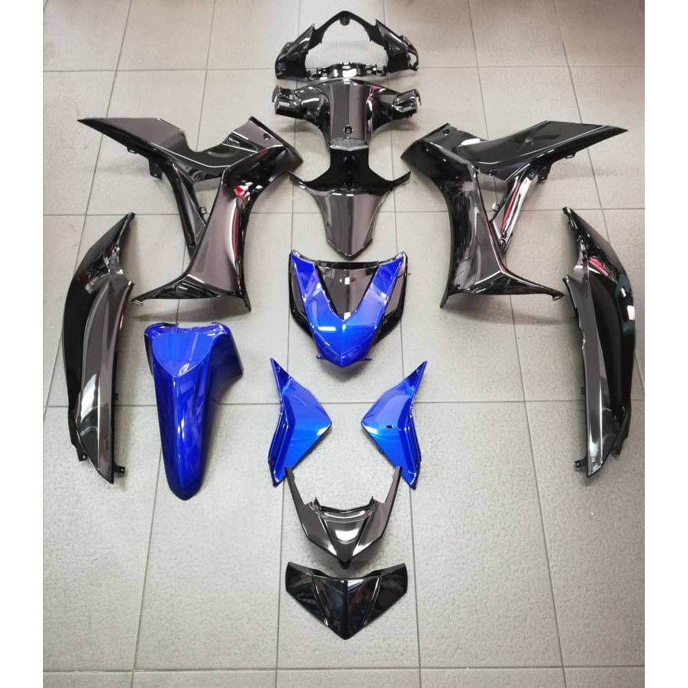HONDA WAVE 125i COVER SET ORIGINAL HONDA COLOUR BLUE | Shopee Malaysia
