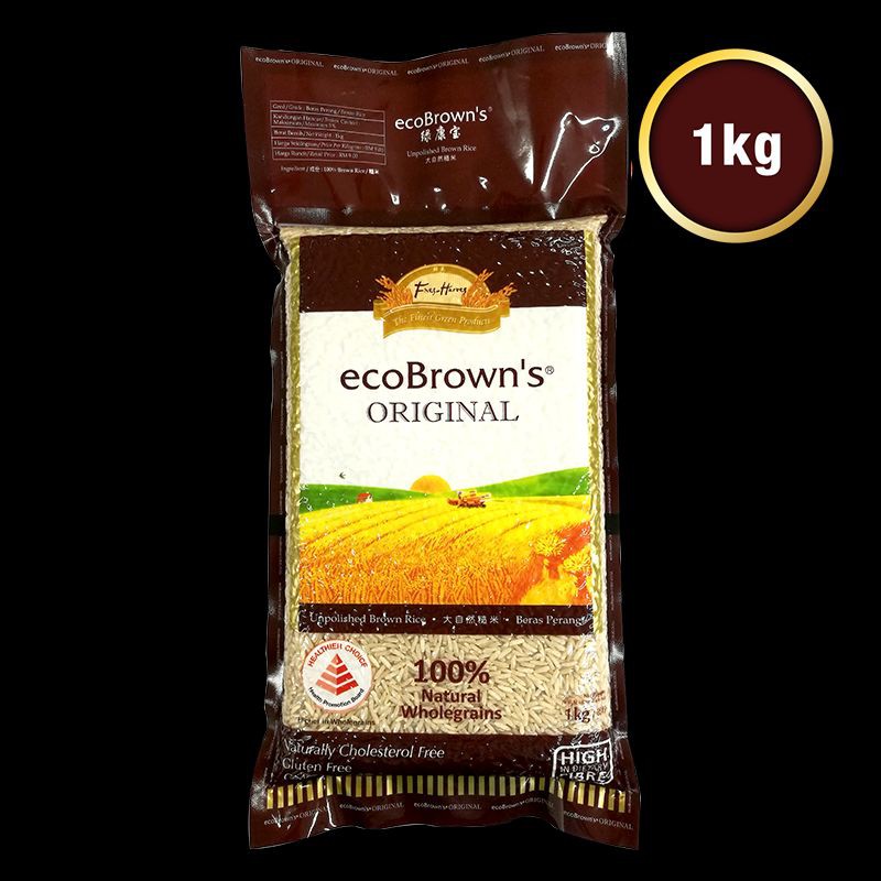 Eco Brown Rice Original Steam Multigrain Vacuum Pack Gluten Free Zero ...