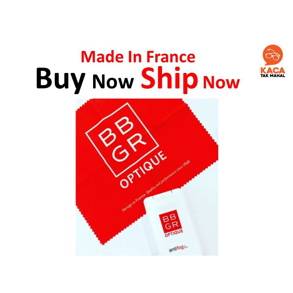 BBGR [FRANCE FORMULA] anti fog spray for spectacles + 1 micro fiber ...