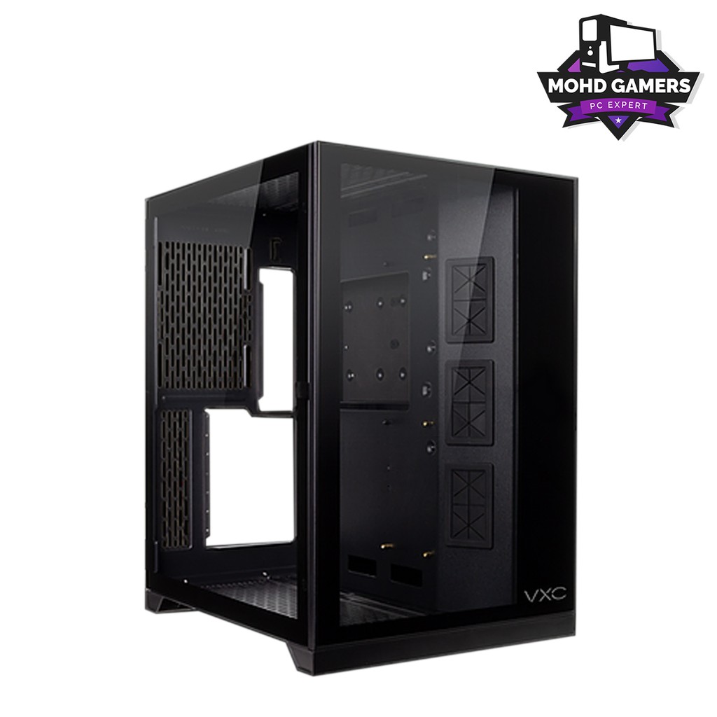TECWARE VXC TEMPERED GLASS DUAL CHAMBER ATX CASING | Shopee Malaysia