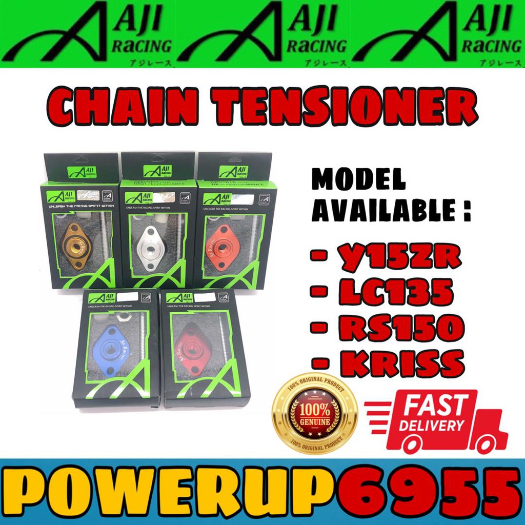 🔥💯%ORIGINAL ️ AJI RACING CHAIN TENSIONER SET Y15ZR Y15 / LC135 LC 135 ...