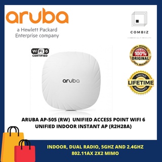 ARUBA AP-505 (RW) UNIFIED ACCESS POINT WIFI 6 UNIFIED INDOOR INSTANT AP ...
