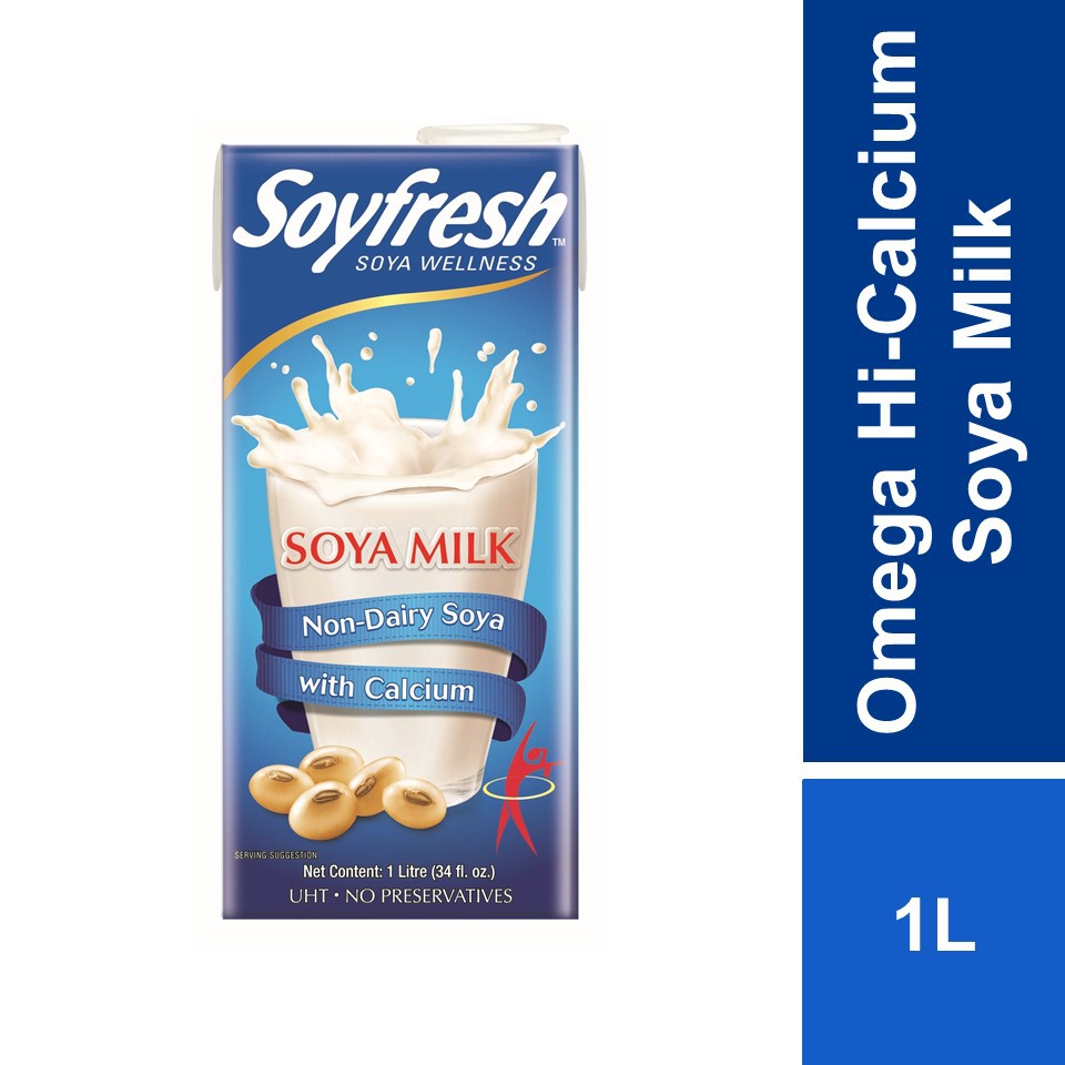 Soyfresh Omega Hi-Calcium Soya Milk 1L | Shopee Malaysia