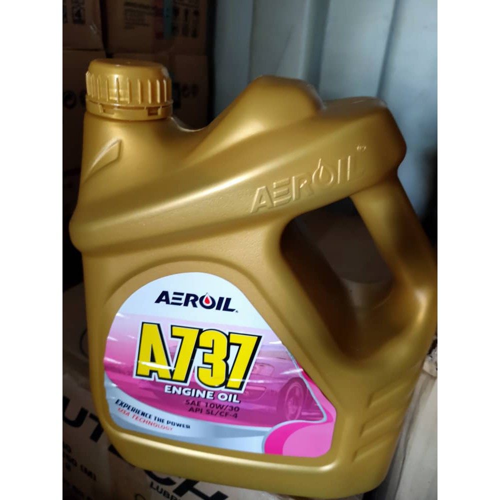 AEROIL A737 SAE 10W30 ENGINE OIL4ML | Shopee Malaysia