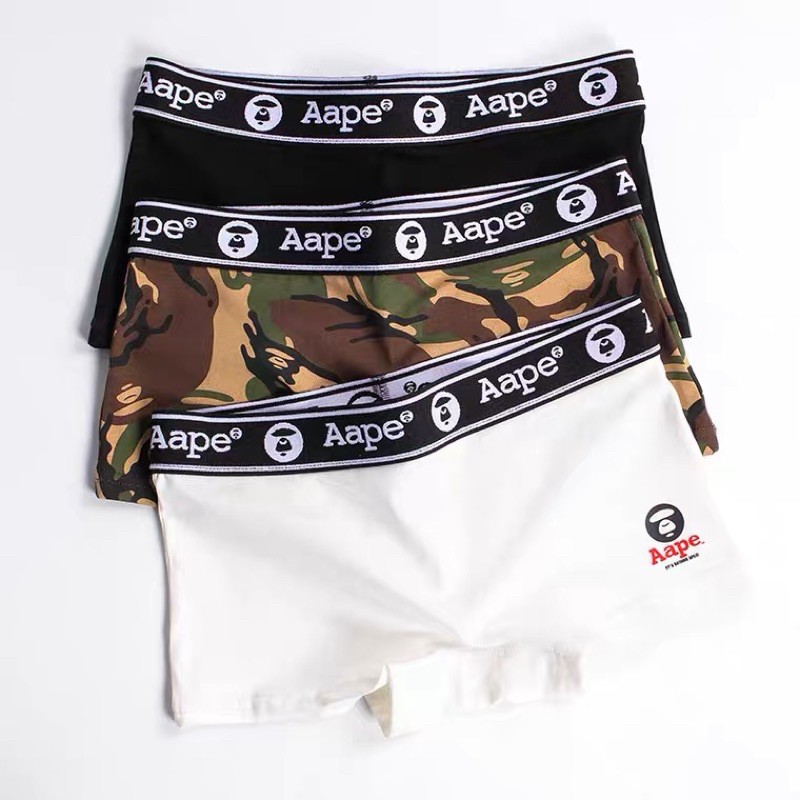 AAPE BAPE A BATHING APE JAPAN unisex MAN MEN Underwear Underpants ...