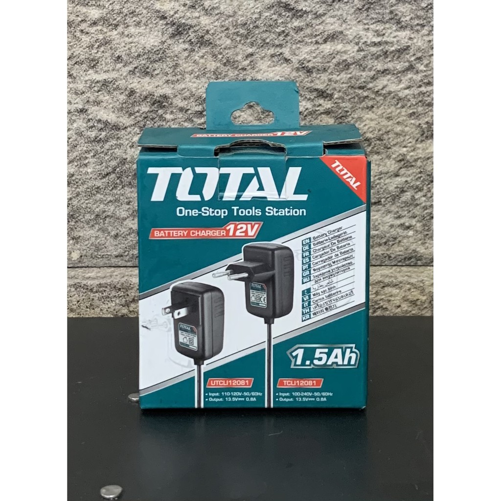 TOTAL Lithium-Ion 12V Battery and charger - (TBLI12151/TCLI12081 ...