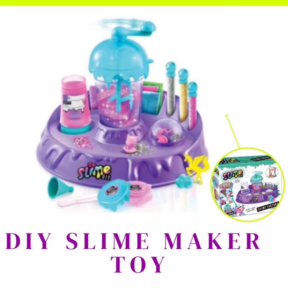 Deluxe DIY Slime Maker Factory Maker Kit Toy Glitter Fun Educational ...