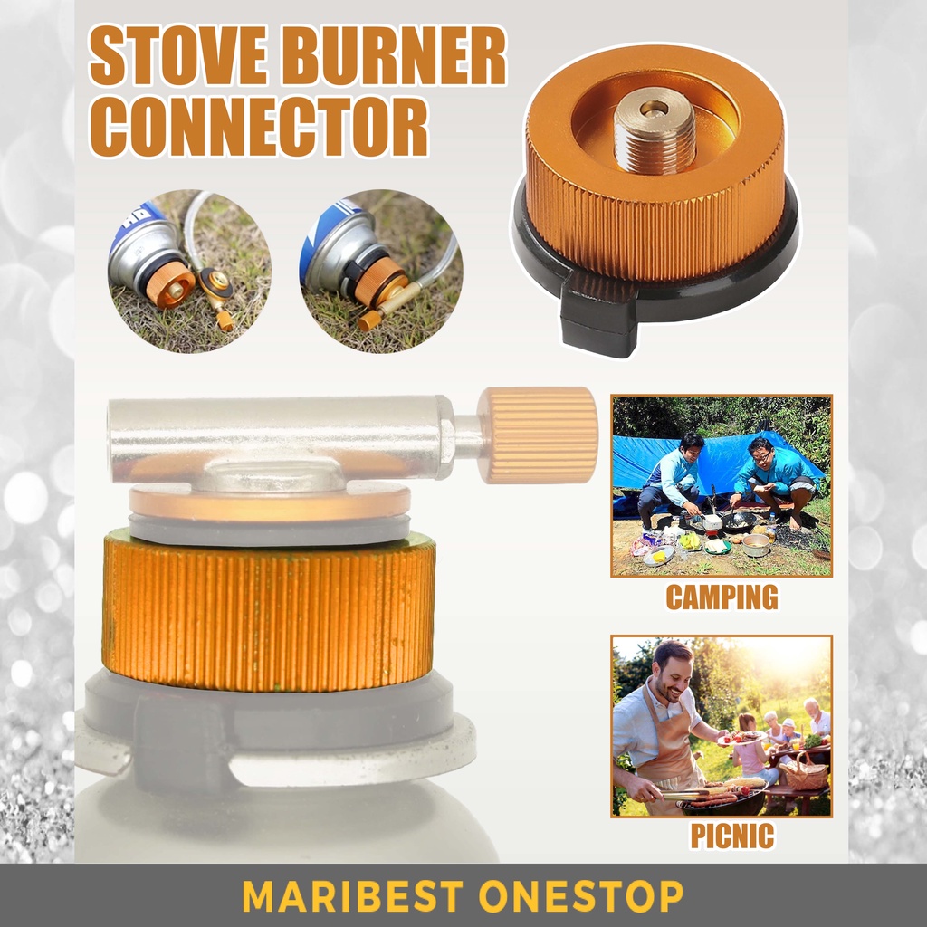 Outdoor Bottle Adaptor Transfer Nozzle Connector for Camping Stove ...