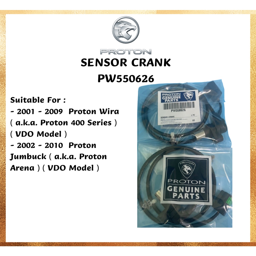 Proton Wira Arena Satria VDO Crankshaft Position Crank Sensor 4G13 4G15 ...
