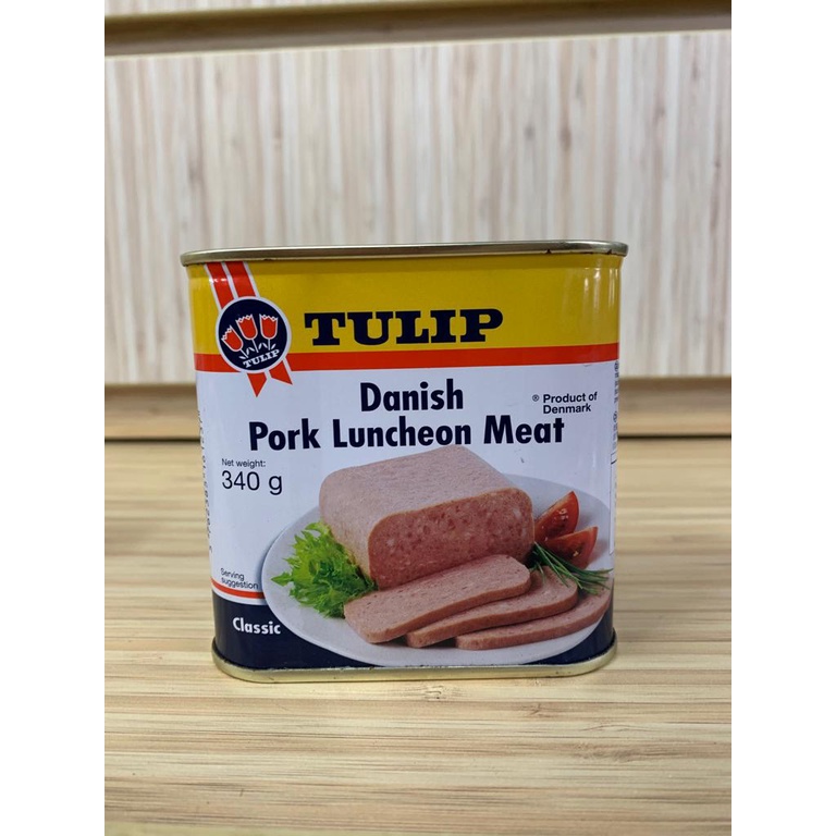TULIP Danish Pork Luncheon Meat (340g) // Premium Pork Luncheon Meat ...