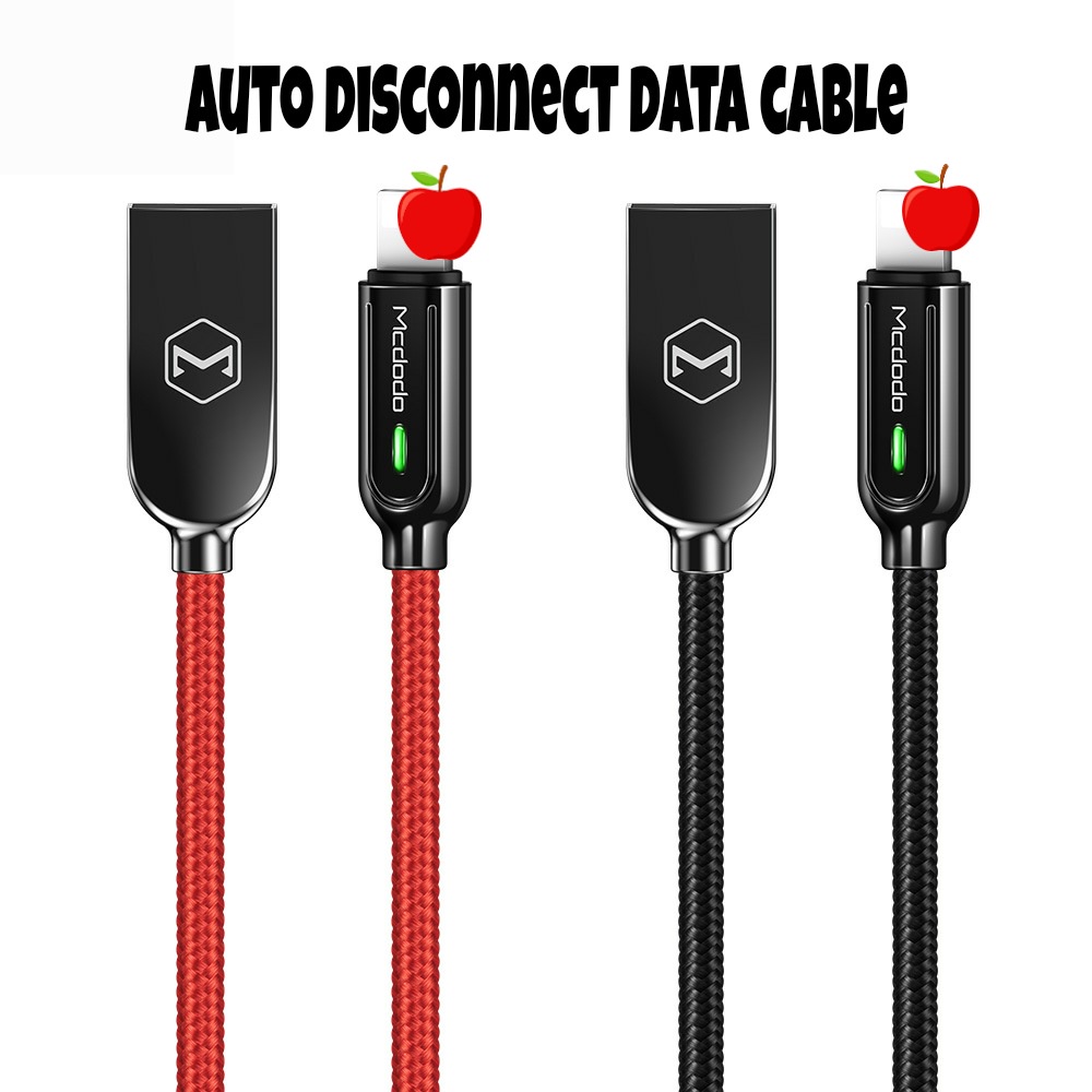 Mcdodo Fast Charging Cable for IPhone devices Auto Cut Off ip Cable ...