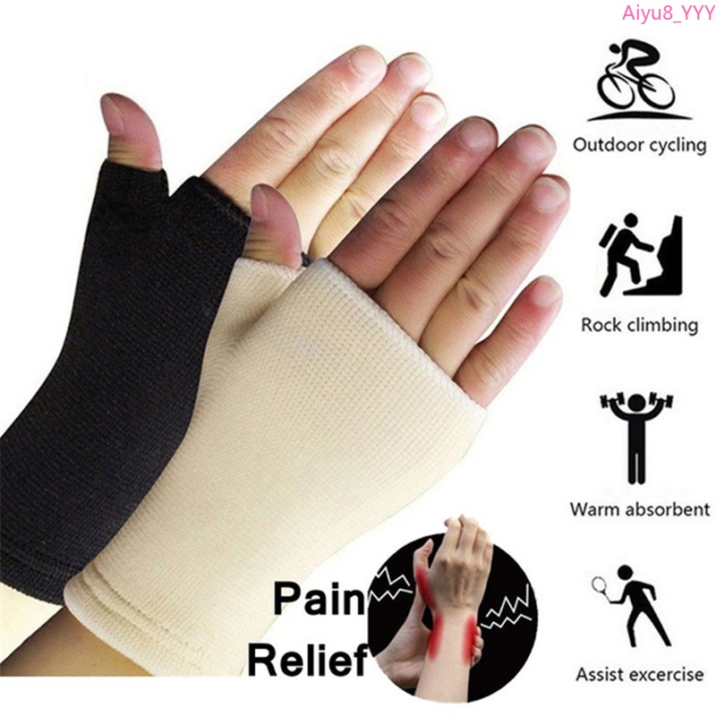Aiyu8_YYY 1 Pair Breathable Wrist Hand Brace Support Antislip Wear ...