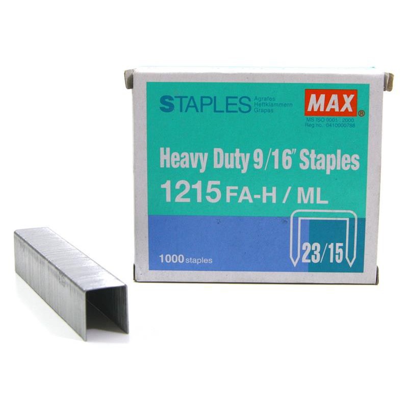 *Original* MAX 1215 FA-H Staples Heavy Duty / Bullet HD 12N/13 12N/17 ...