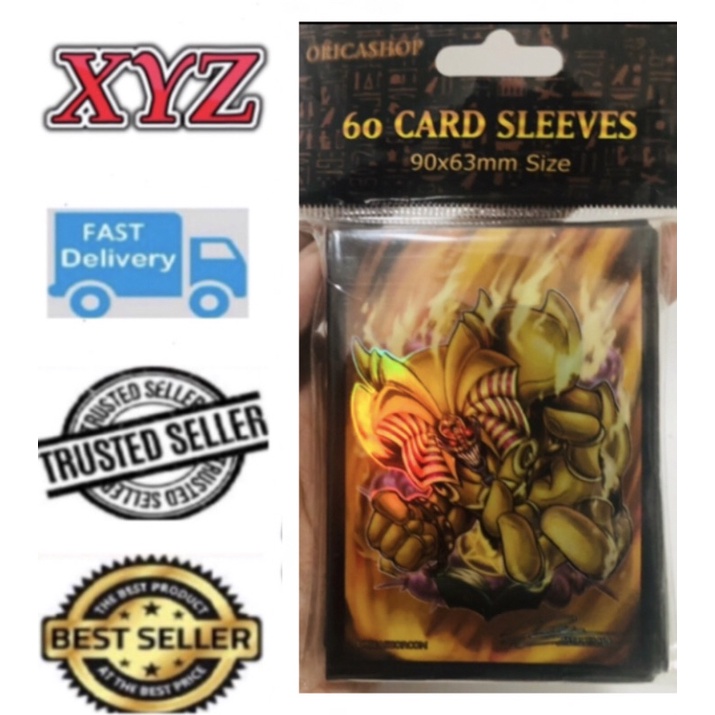 Yugioh EXODIA Sleeves for TCG / OCG Cards (100% Ready Stock Fast ...