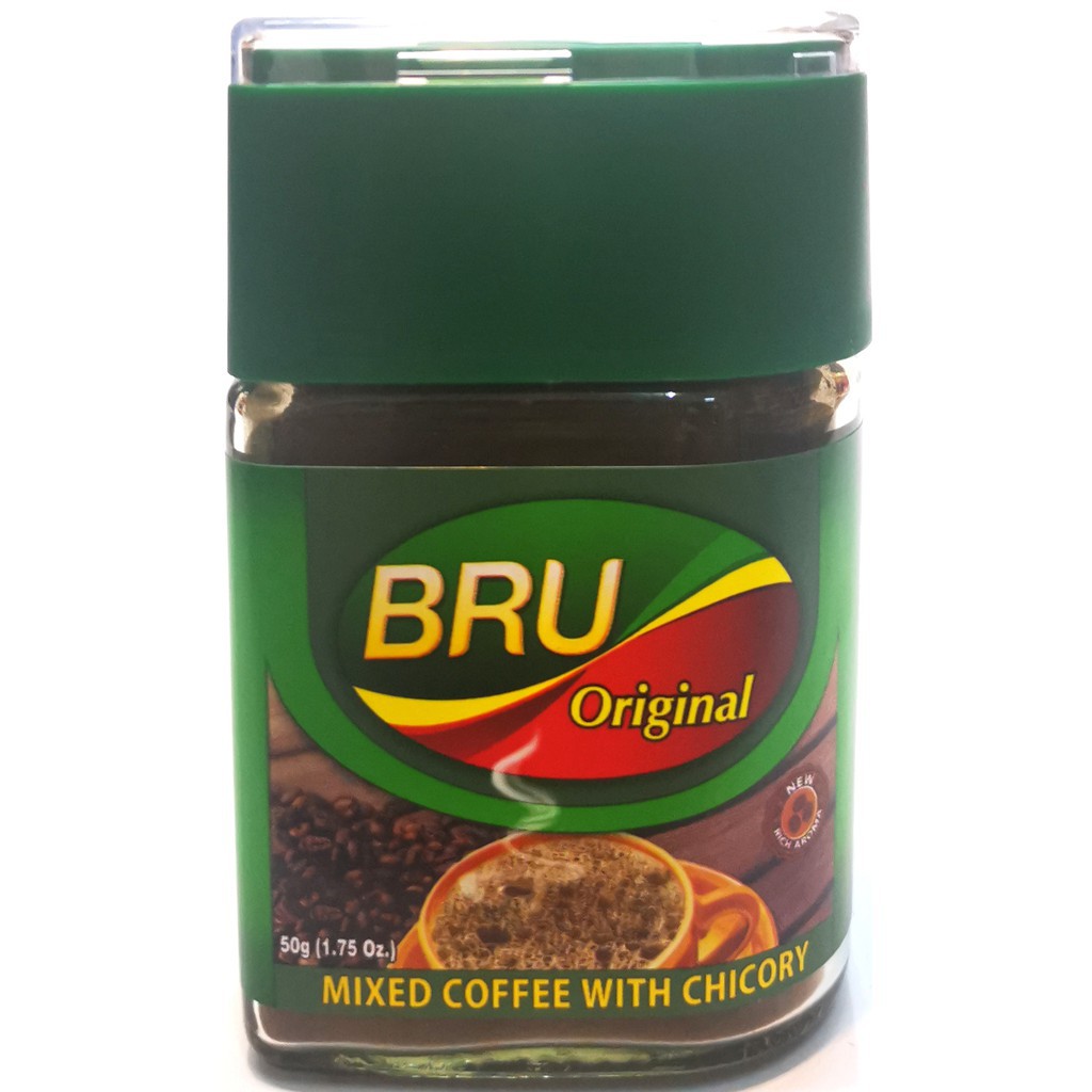 BRU COFFEE ORIGINAL BOTTLE 50GM | Shopee Malaysia