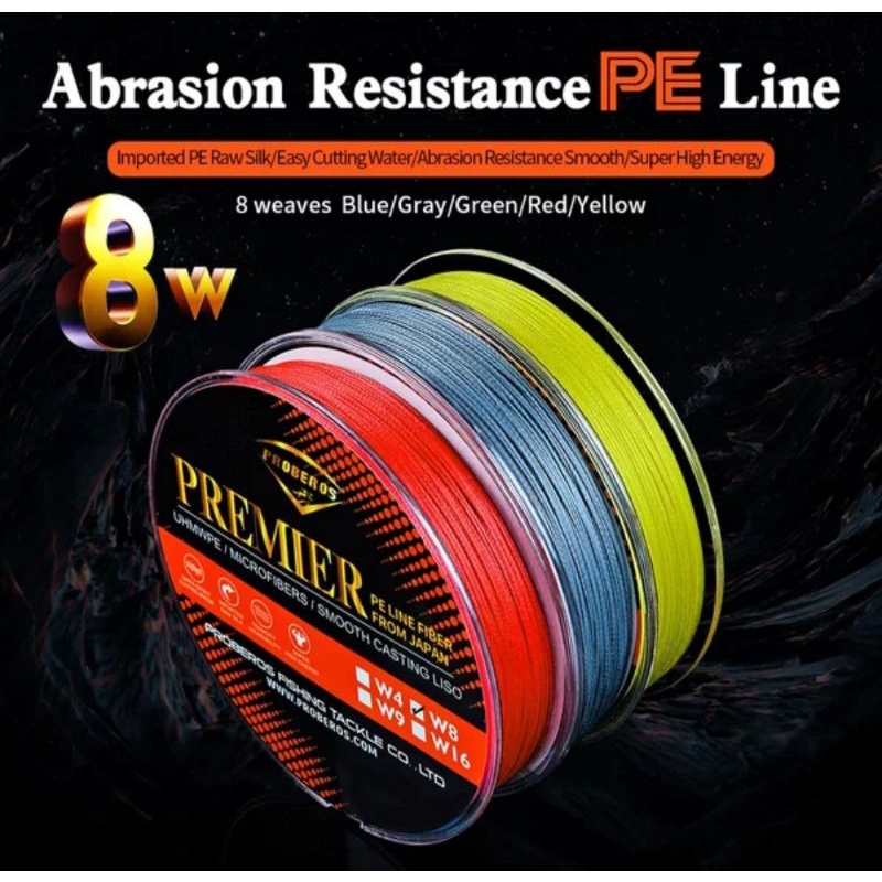 Proberos Fishing Braided Line 8 strand 100m | Shopee Malaysia