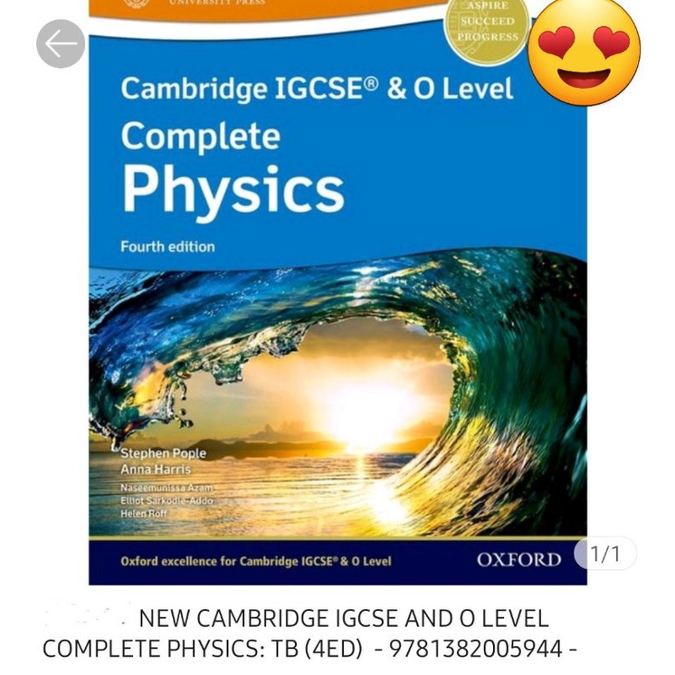 Cambridge IGCSE & O Level Complete Physics 4th Edition | Shopee Malaysia