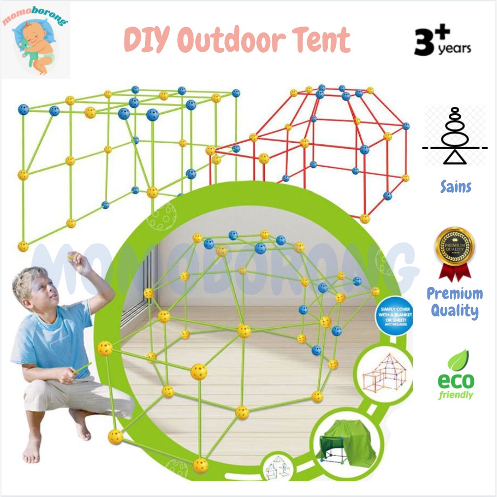 Local 3D Straw Building Blocks Toys Children Space Thinking Games ...